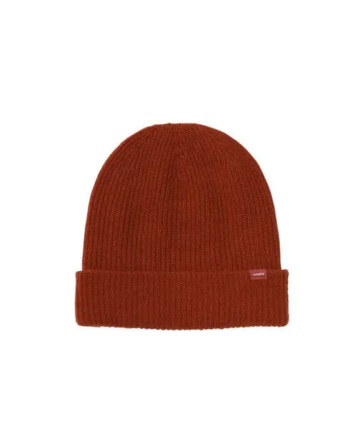 VOWELS Cotton Cashmere Beanie - Terracotta
