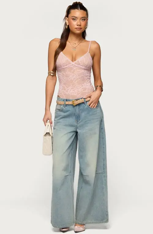 EDIKTED Lace Bodysuit