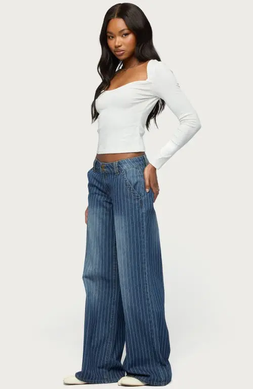 EDIKTED Long Sleeve Top