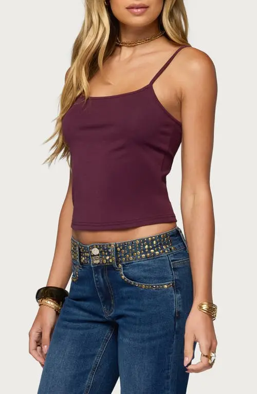 EDIKTED Stretch Cotton Tank