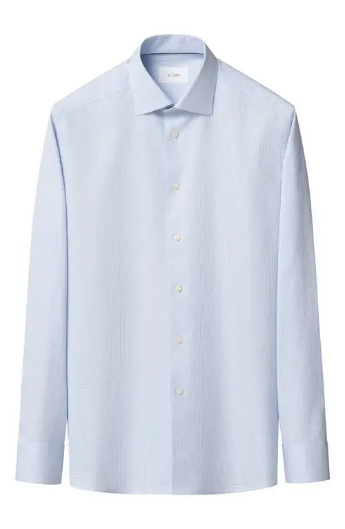 Eton Slim Fit Signature Twill Houndstooth Button-up Shirt