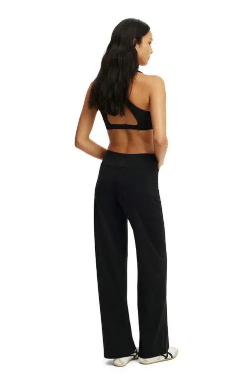 Cotton:on Active Studio Wide Leg Pant - Black