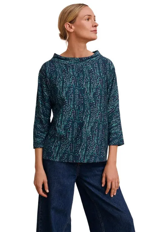 CELTIC & CO. Cotton Blend Collared T-shirt