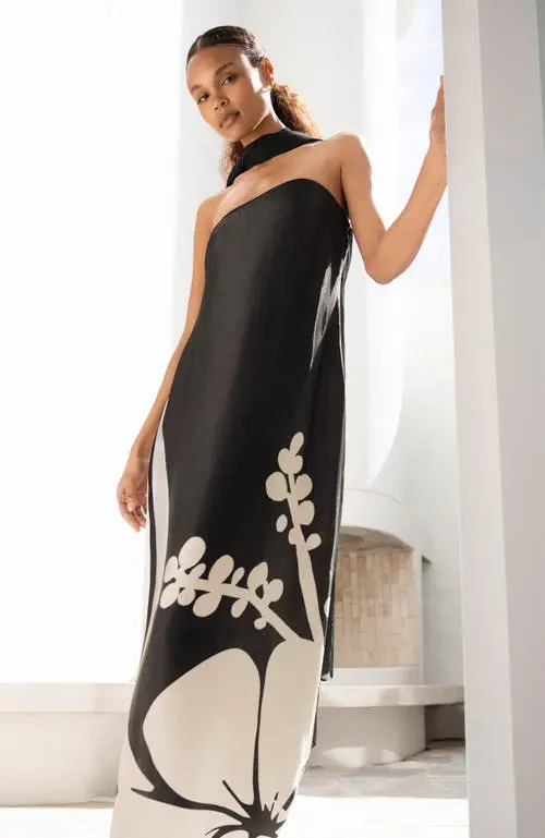 DIARRABLU Tubi Twa Strapless Dress - Ula Noir