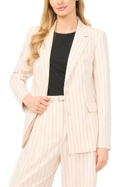 Halogen Pinstripe Single-breasted Blazer