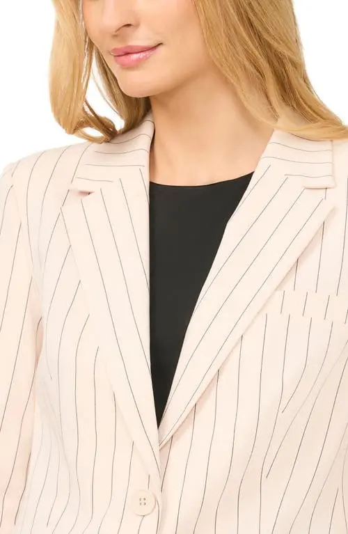 Halogen Pinstripe Single-breasted Blazer