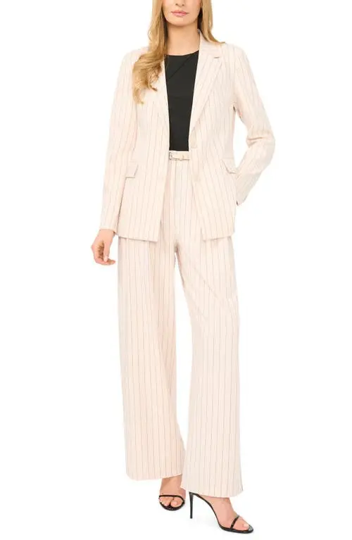 Halogen Pinstripe Single-breasted Blazer