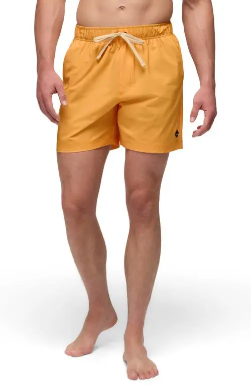 Prana Metric Swim Trunks - Mango