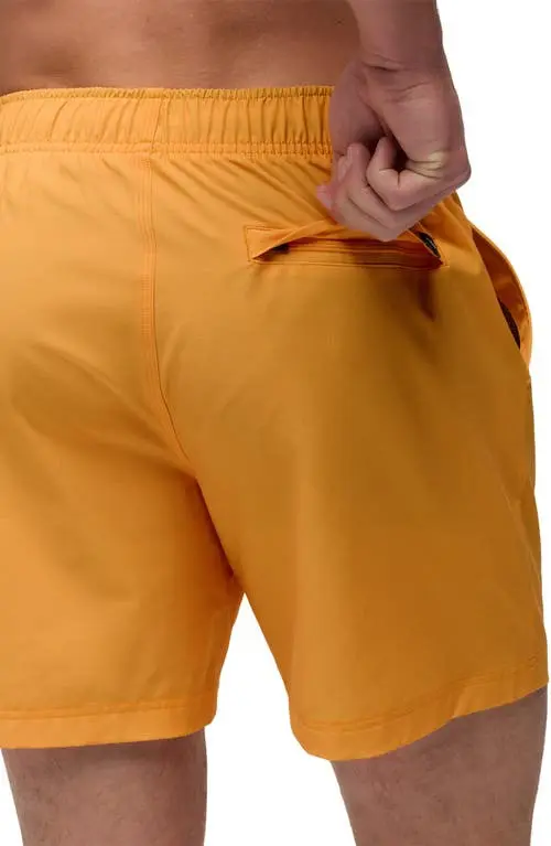 Prana Metric Swim Trunks - Mango