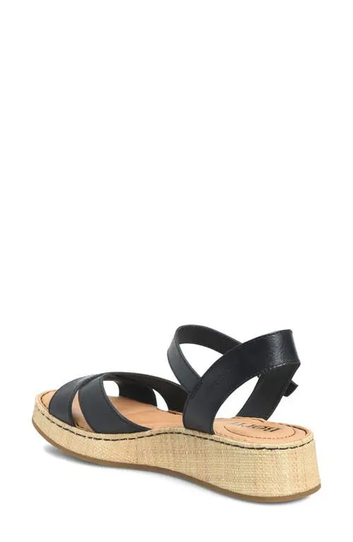 BØRN Cannes Platform Wedge Sandal