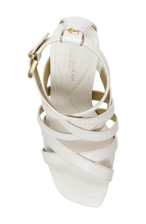 Donna Karan New York Briarrose Ankle Strap Sandal - Ivory