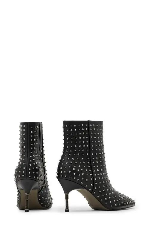 ALLSAINTS Natasha Studded Bootie - Black