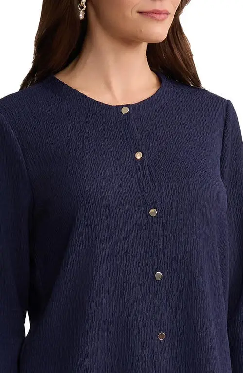 Jones New York Three-quarter Sleeve Cardigan