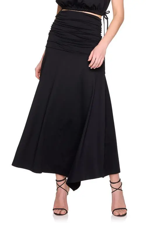 Susana Monaco Gathered Midi Skirt