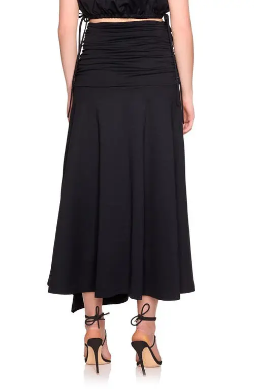 Susana Monaco Gathered Midi Skirt