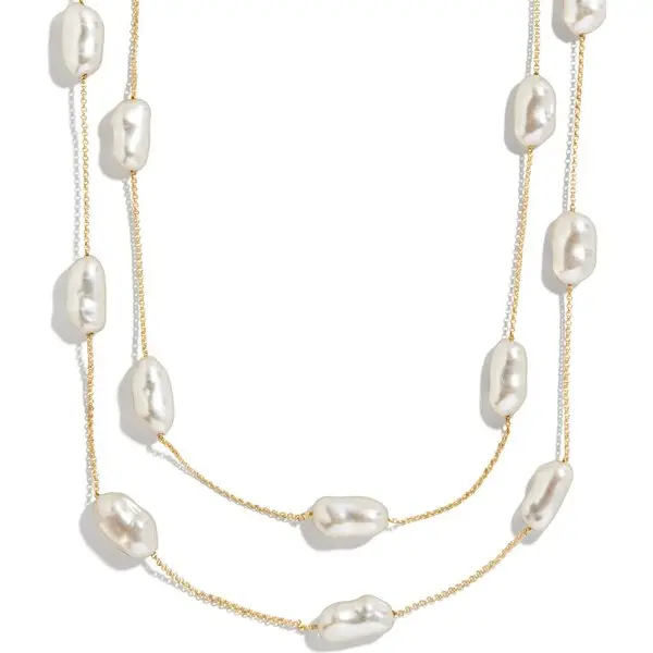Baublebar Teagan Station Necklace - Pearl