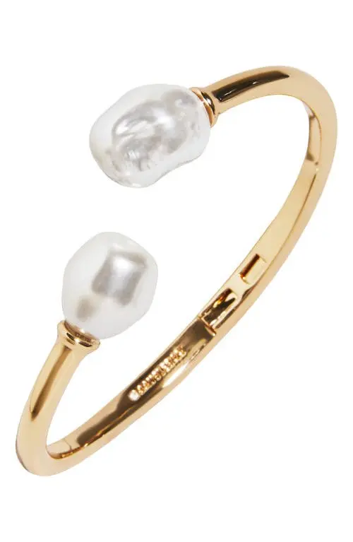 Baublebar Francesca Hinge Cuff Bracelet - Pearl