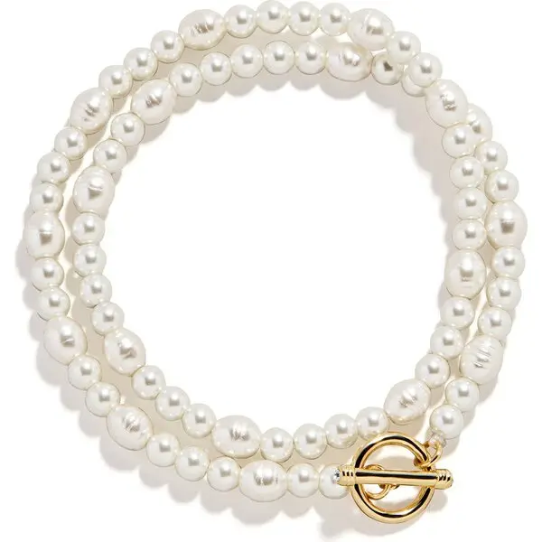 Baublebar Layered Faux- Bracelet - Pearl