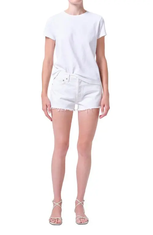 AGOLDE Parker Denim Cutoff Shorts