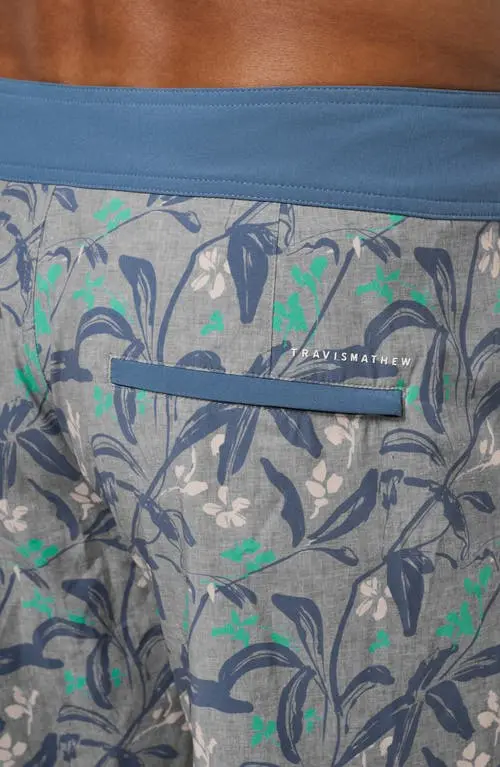 Travis Mathew Relationship Status Floral Board Shorts