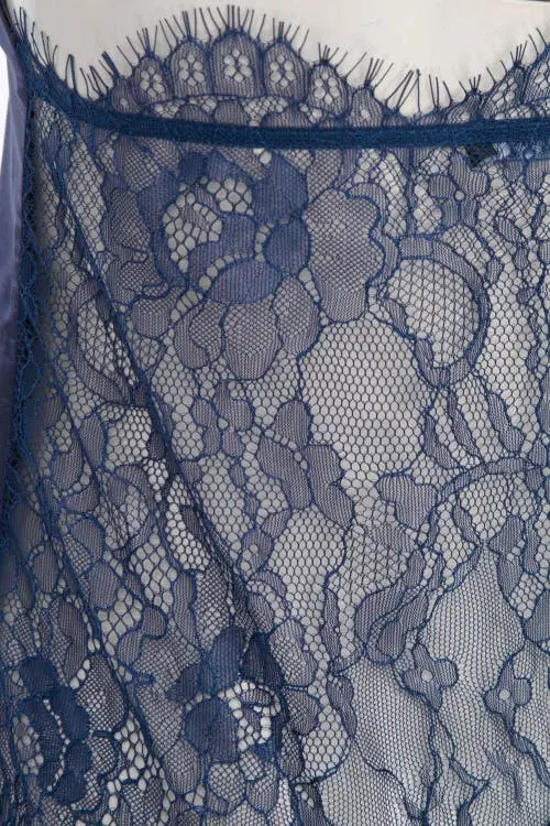 HOUSE OF SILK Eden Silk Lace Dress