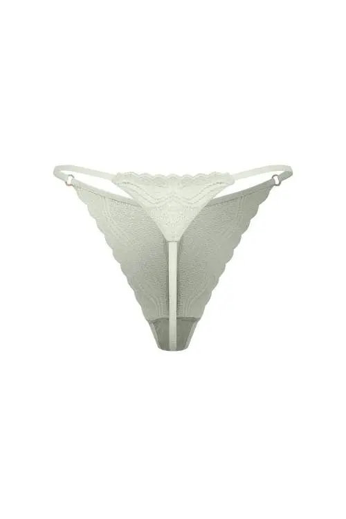 HOUSE OF SILK Neima Lace Low-cut Thong