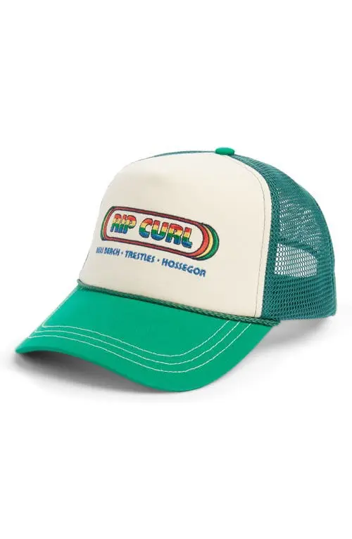 Rip Curl Mixed Revival Trucker Hat - Green