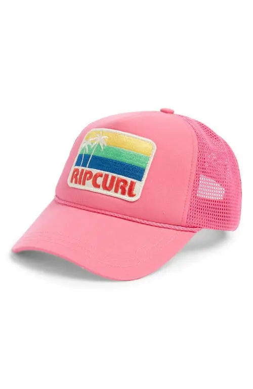 Rip Curl Mixed Revival Trucker Hat - Hot Pink