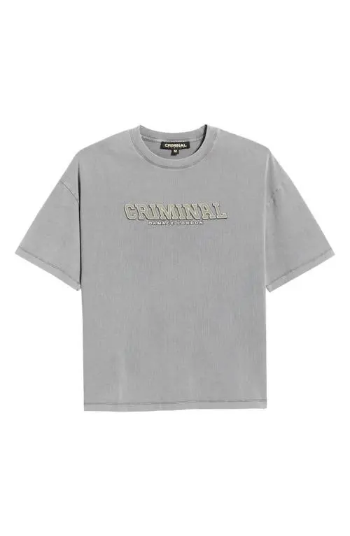 CRIMINAL DAMAGE Statute Graphic T-shirt