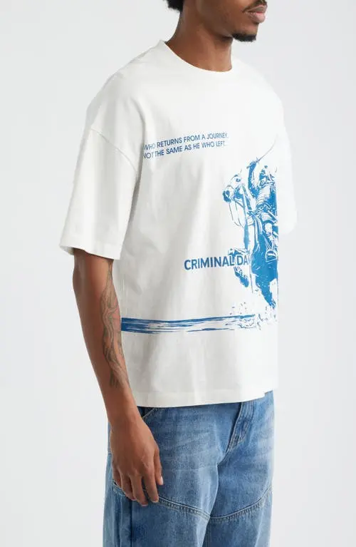 CRIMINAL DAMAGE Samurai Graphic T-shirt