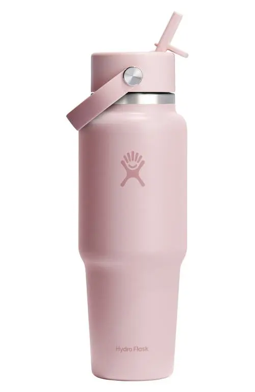 HYDRO FLASK 32-ounce Wide Mouth Travel Bottle With Flex Straw Cap - Trillium