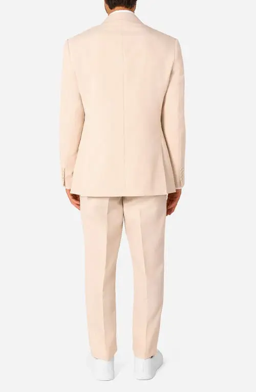 Opposuits Dandy Sandy Slim Fit Two-piece Suit & Tie Set - Beige