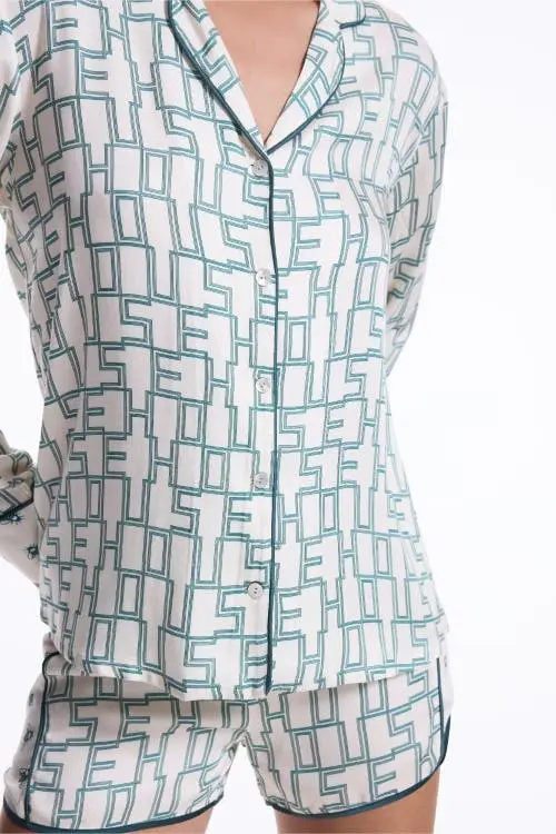 HOUSE OF SILK Honey Bee Pyjama Set
