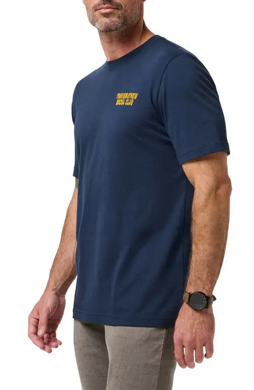 Travis Mathew Club Dues Cotton Graphic T-shirt