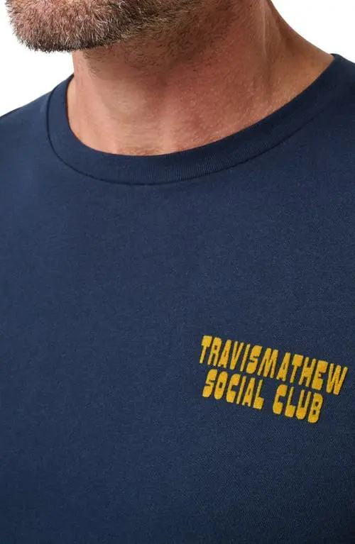 Travis Mathew Club Dues Cotton Graphic T-shirt