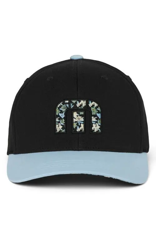 Travis Mathew Fairway Fit Snapback Cap - Black