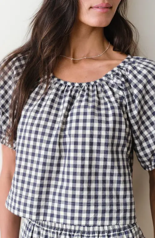 Marine Layer Gia Poplin Top