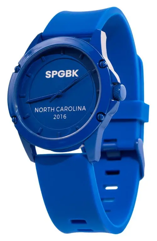 SPGBK WATCHES Silicone Strap Watch - Royal Blue