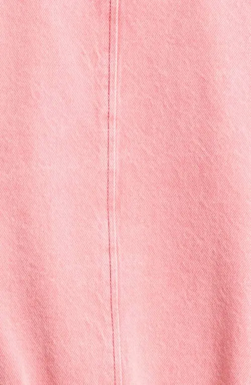 Avec Les Filles Denim Bomber Jacket - Sunset
