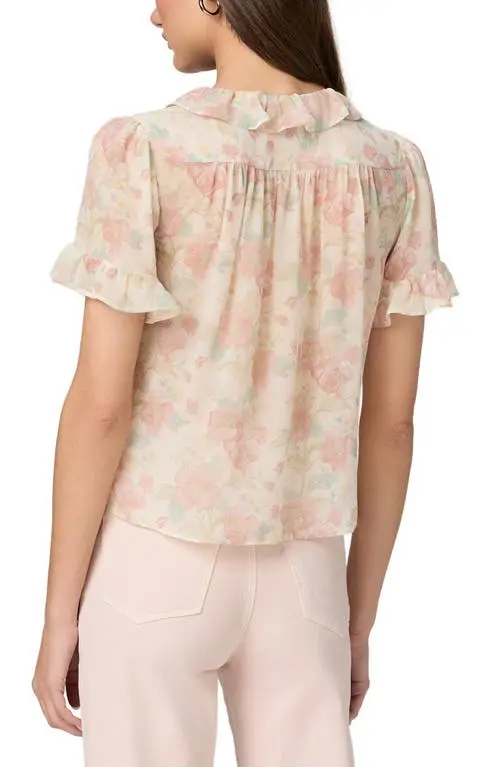 Paige Sunisa Silk Button-up Top