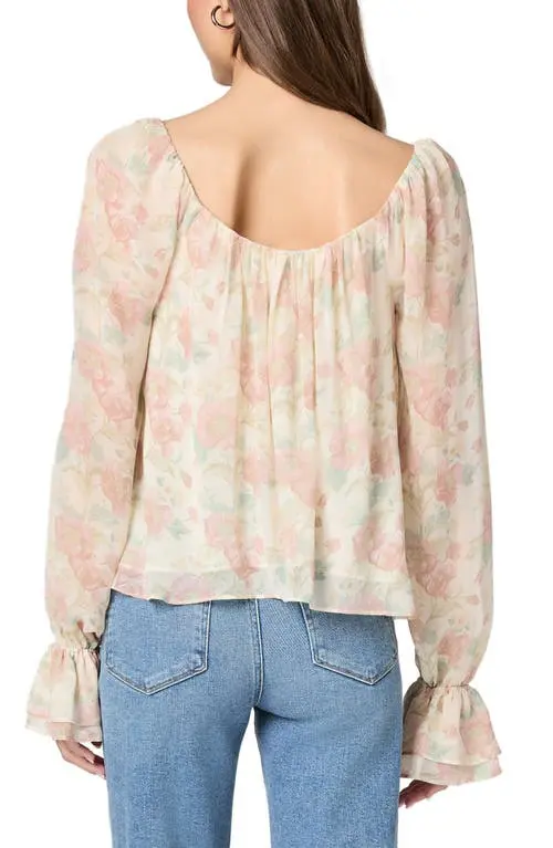 Paige Lucila Floral Silk Top