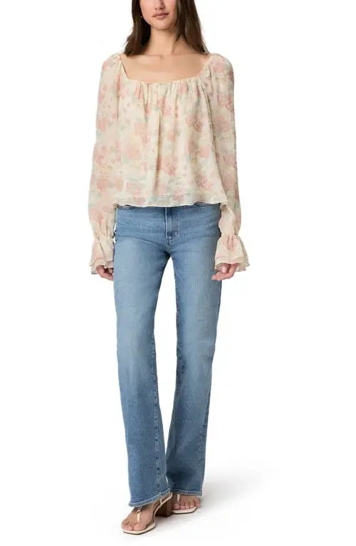 Paige Lucila Floral Silk Top