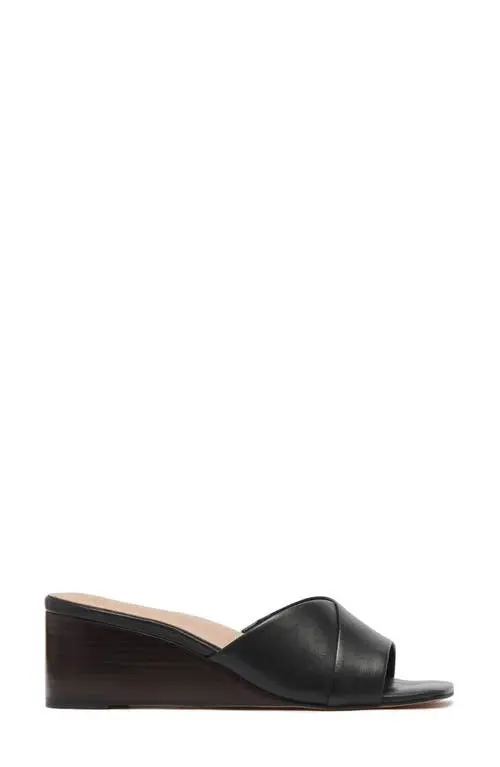 FRANKIE4 Carmen Wedge Slide Sandal - Black