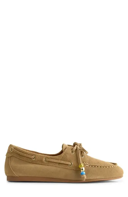 Madewell Jamie Boat Shoe - Walnut Shell