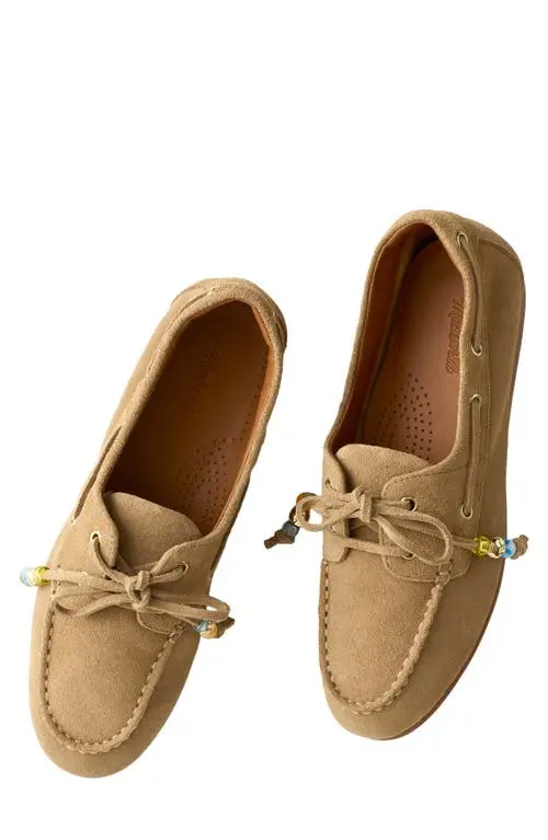Madewell Jamie Boat Shoe - Walnut Shell
