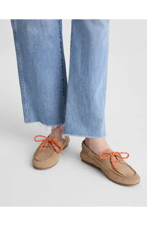 Madewell Jamie Boat Shoe - Walnut Shell