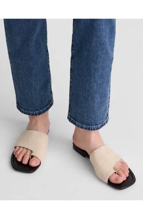 Madewell The Maycie Toe Loop Slide Sandal