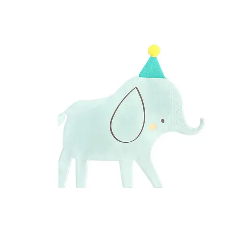 DAYDREAM SOCIETY Elephant Petite Napkins - Assorted Pre-pack