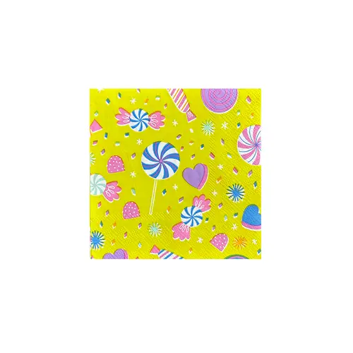 DAYDREAM SOCIETY It's A Birthday Candy Petite Napkins - Assorted Pre-pack
