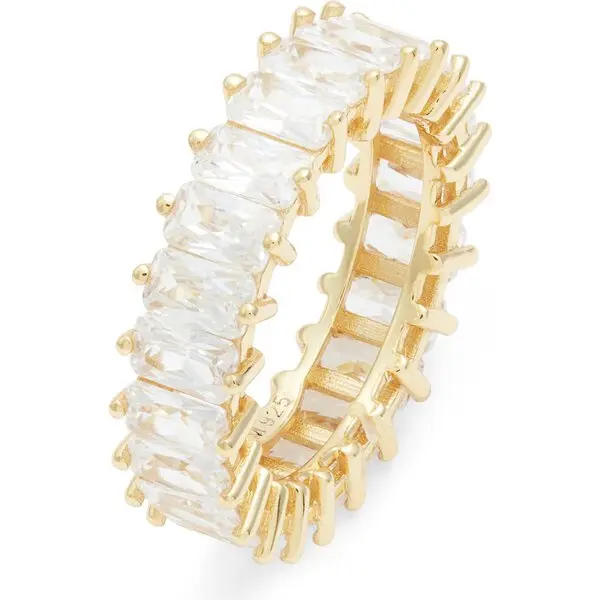THE M JEWELERS Emerald Cut Pavé Ring - Gold